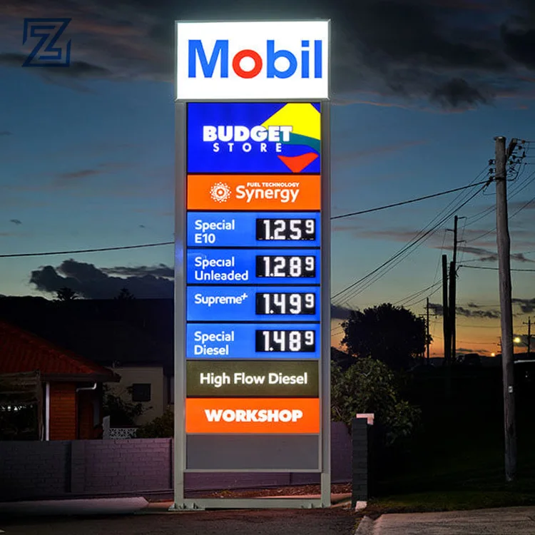 Petrol Station Gas Station Equipment - Digital Signage