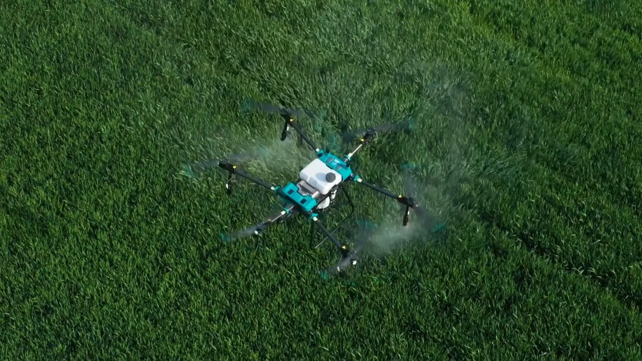 Jt Agras New 40l Agriculture Spraying Drone Seed Spreader Crop ...