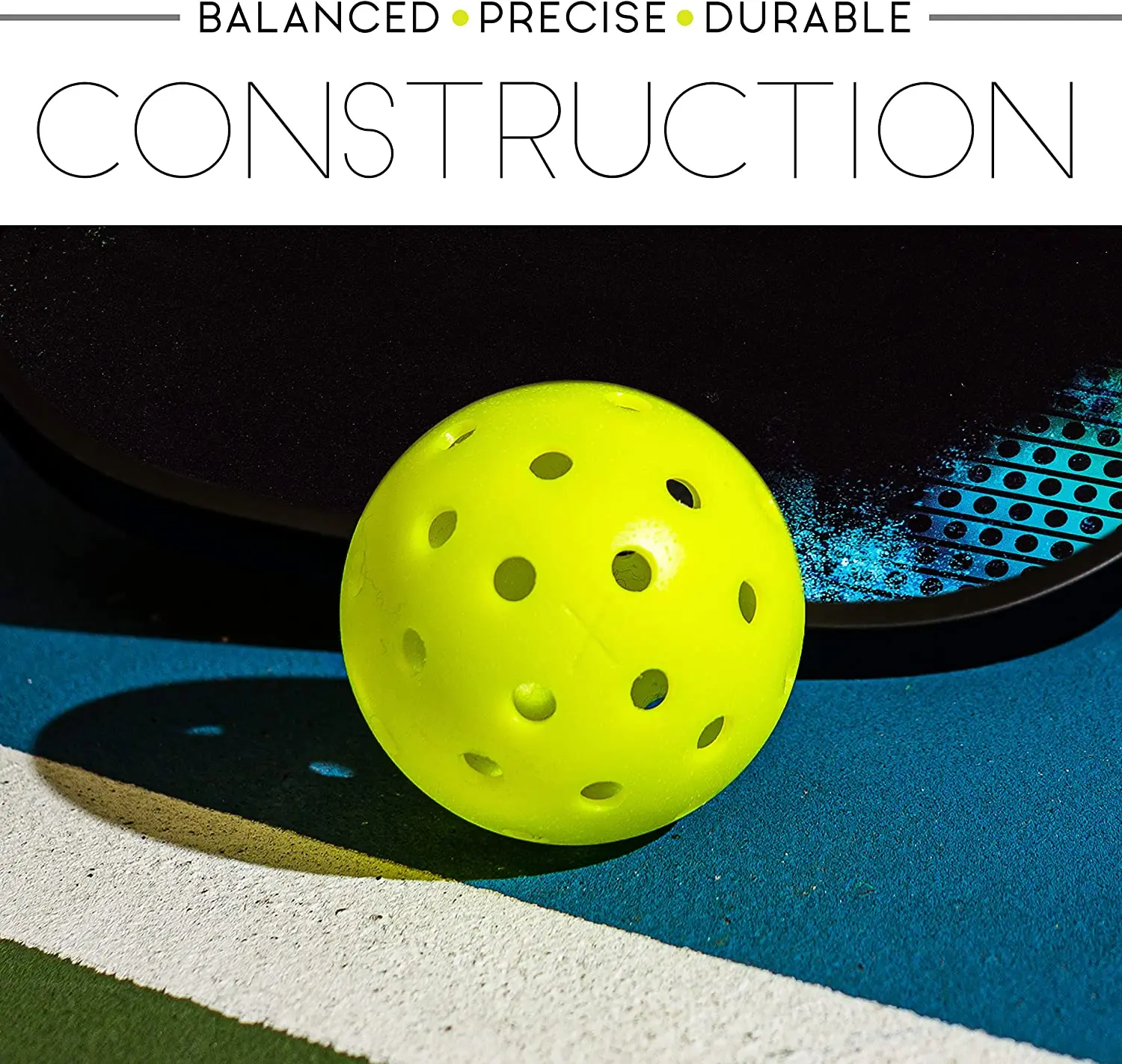 Outdoor Pickleballs - X-40 USA Approved - Customized Color