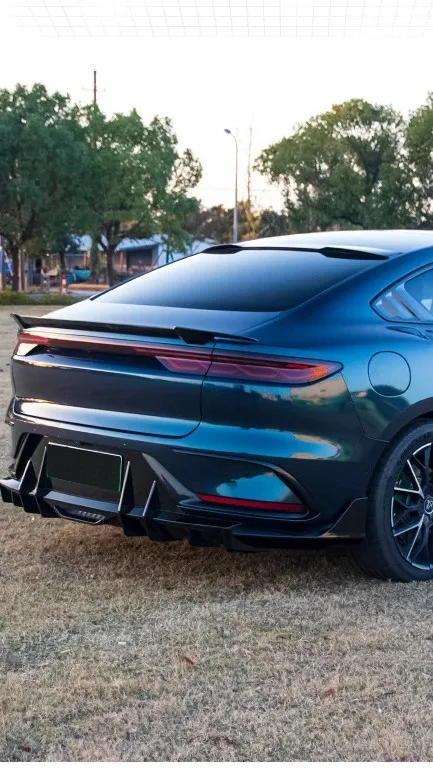 Carbon Fiber Trunk Body Kit Cmst Side Skirts For Byd Han 2020+ - Buy ...