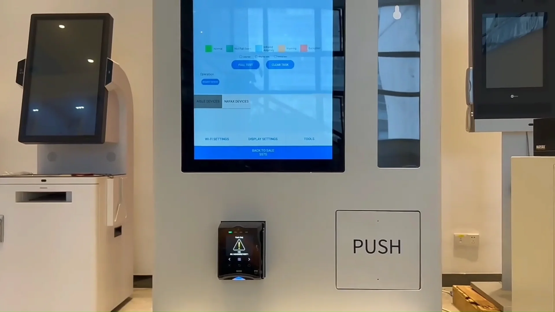 Zhzn Custom Small Smart Wall Mounted Vending Machines For Foods And ...