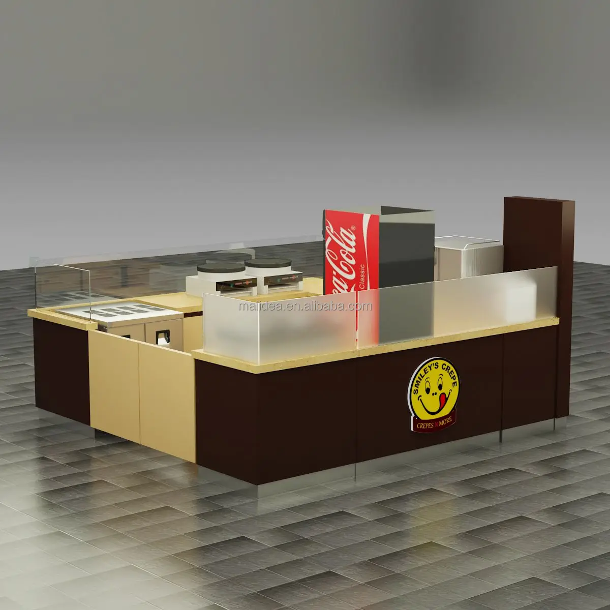 Ideias de Design para Quiosques de Comida em Shopping para Quiosque de ...