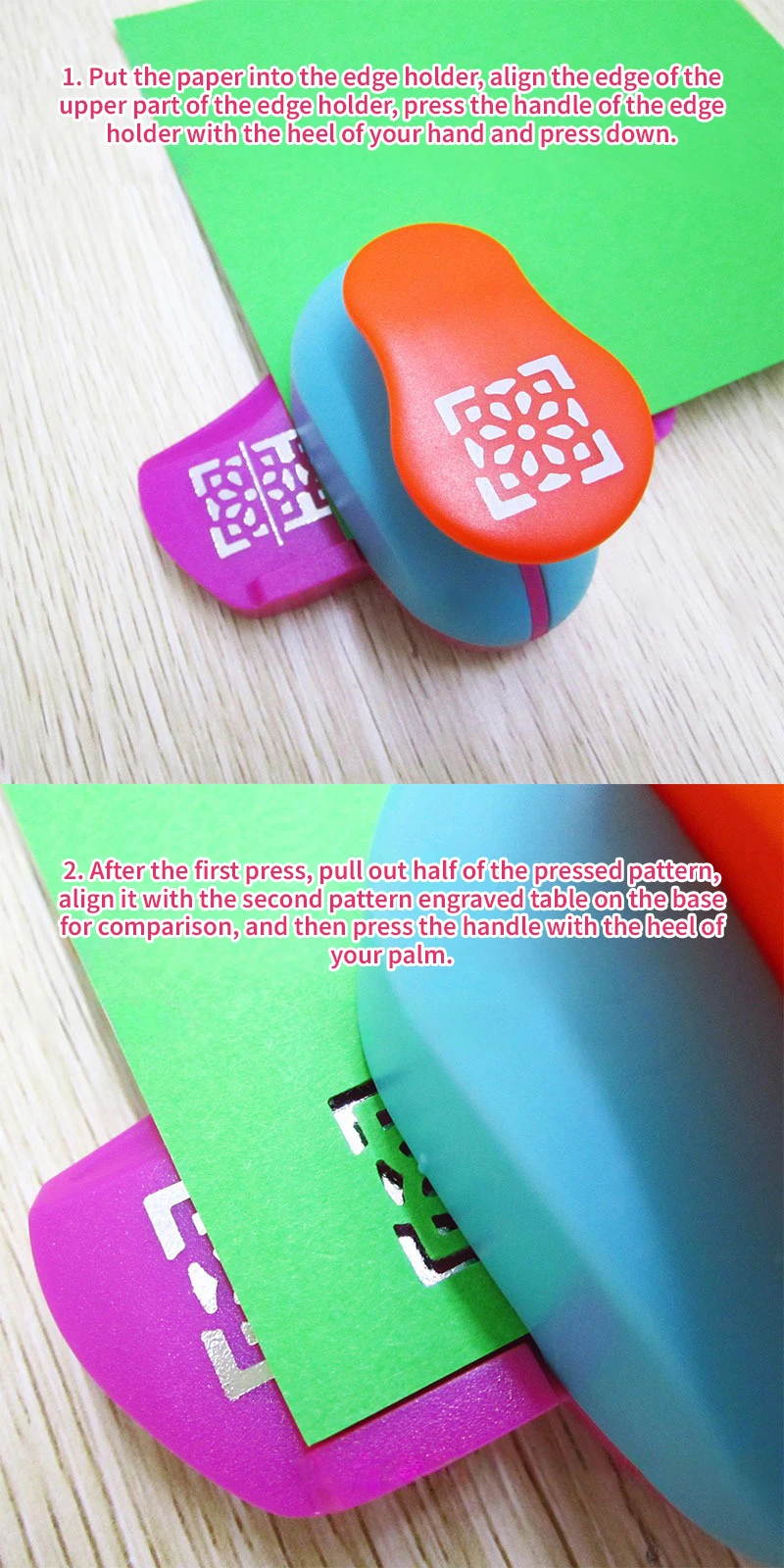 Large Edge Press Children's Educational Embossing Device Flower ...