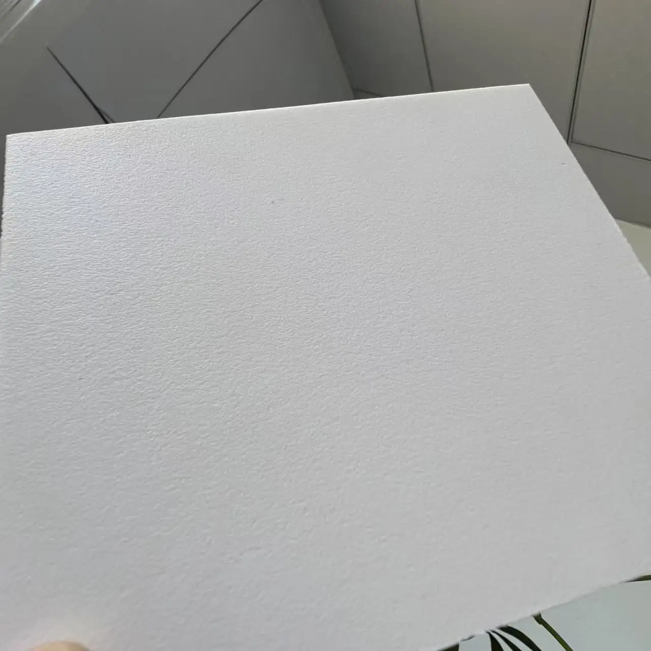 High Hardness 6mm Double-Sided Dumb Hemp PVC Foam Board Double-Sided ...