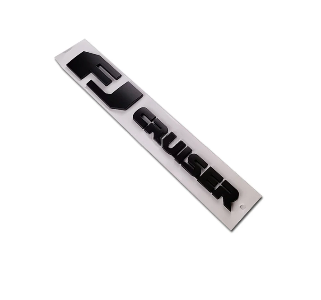 Toyota Fj Cruiser Plastic Car Letter Emblem Stickers Car Badge With 3m ...