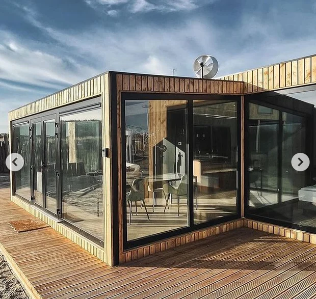 Modern Design Steel Prefab Tiny House - Shipping Container