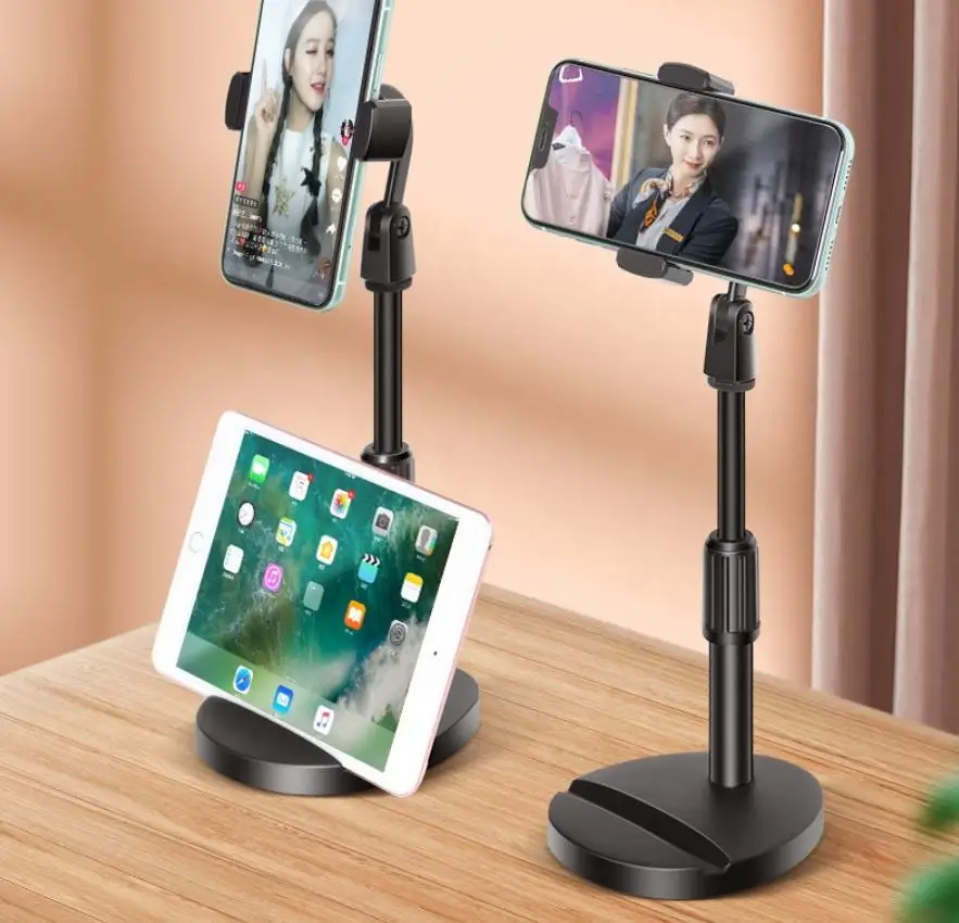 Adjustable Height Angle Phone Holder Gooseneck Flexible Arm Smartphone ...