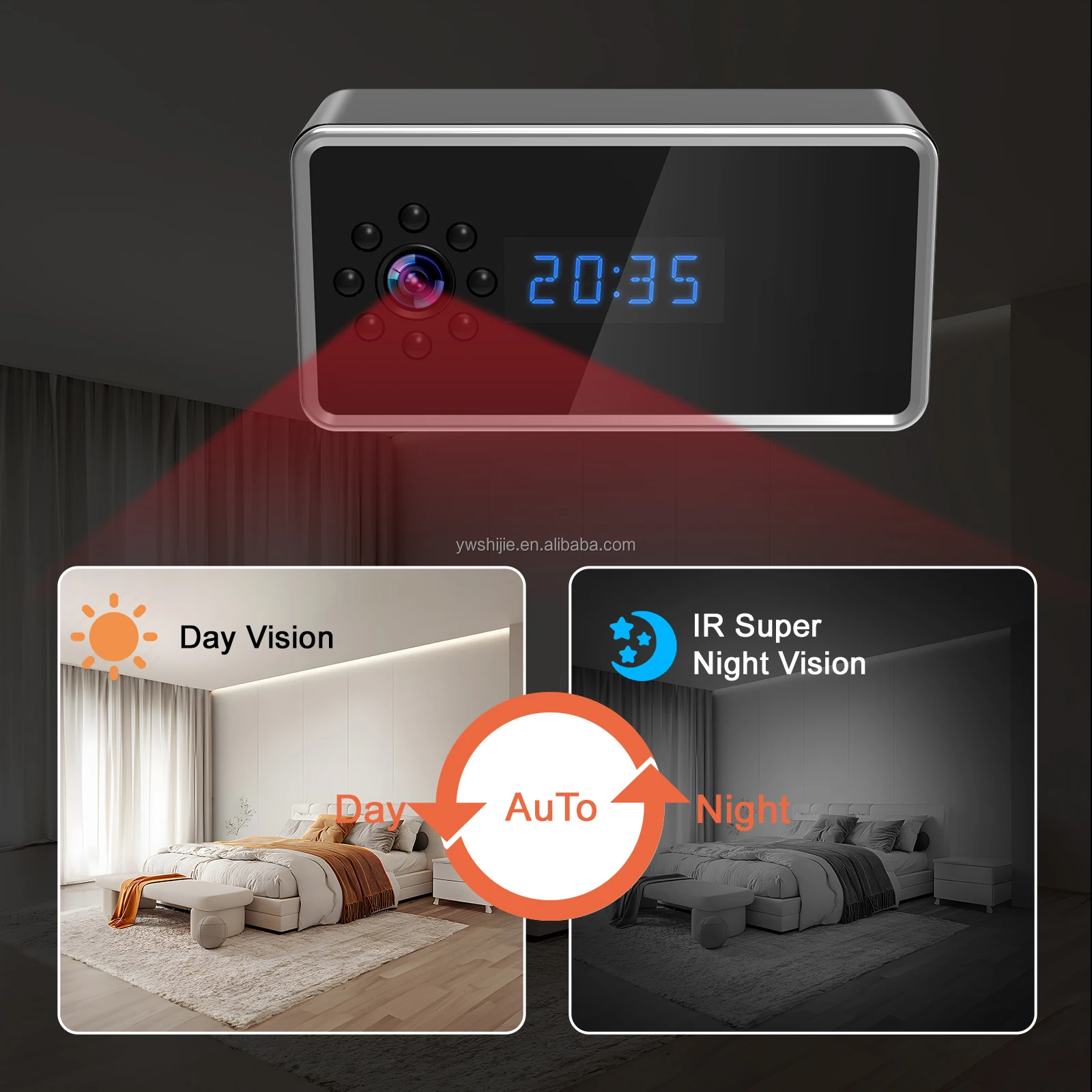 Multi-user Real Time Sharing Motion Detection 1080P Camera