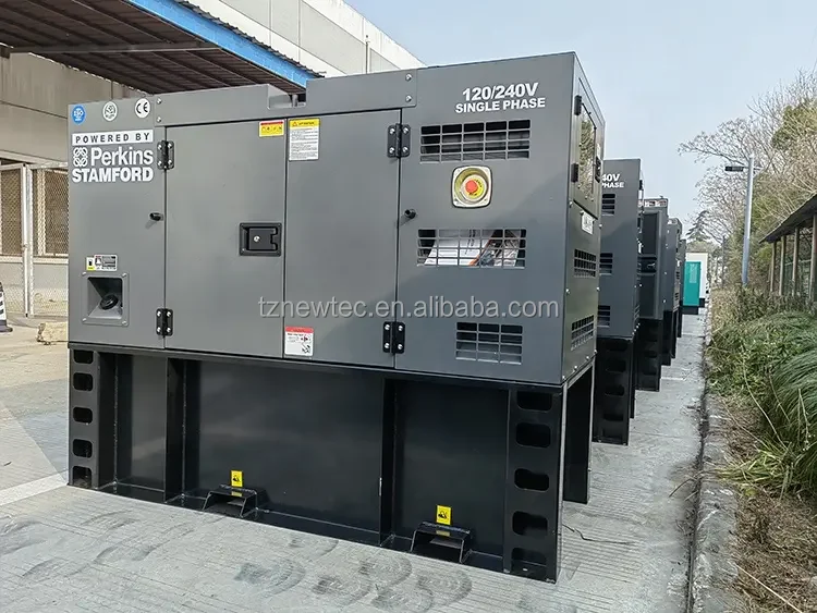 Single Phase 120/240V 60HZ 20KW Diesel Generator with Perkins