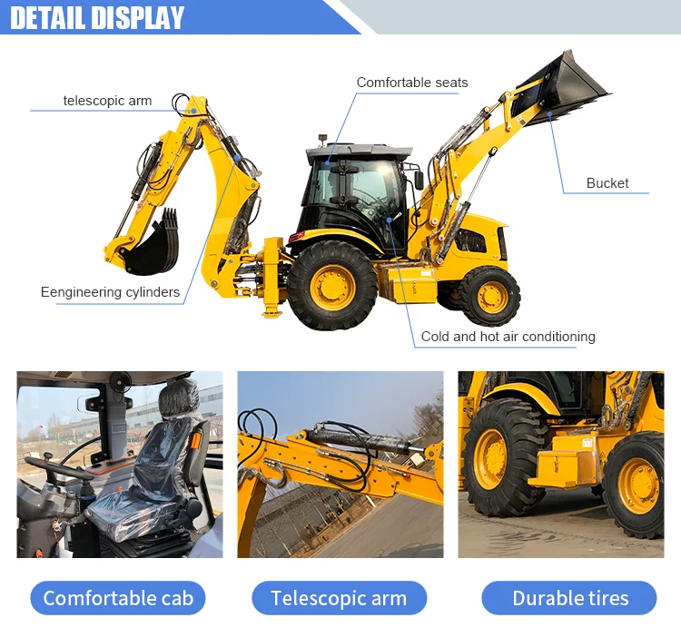 Rippa Backhoe Excavator Loader 4x4 - High Efficiency
