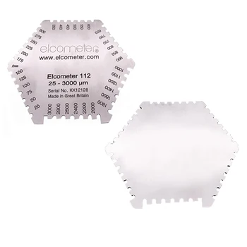Stainless Steel Wet Film Comb/ Wet Film Thickness Gauge For Inspection ...
