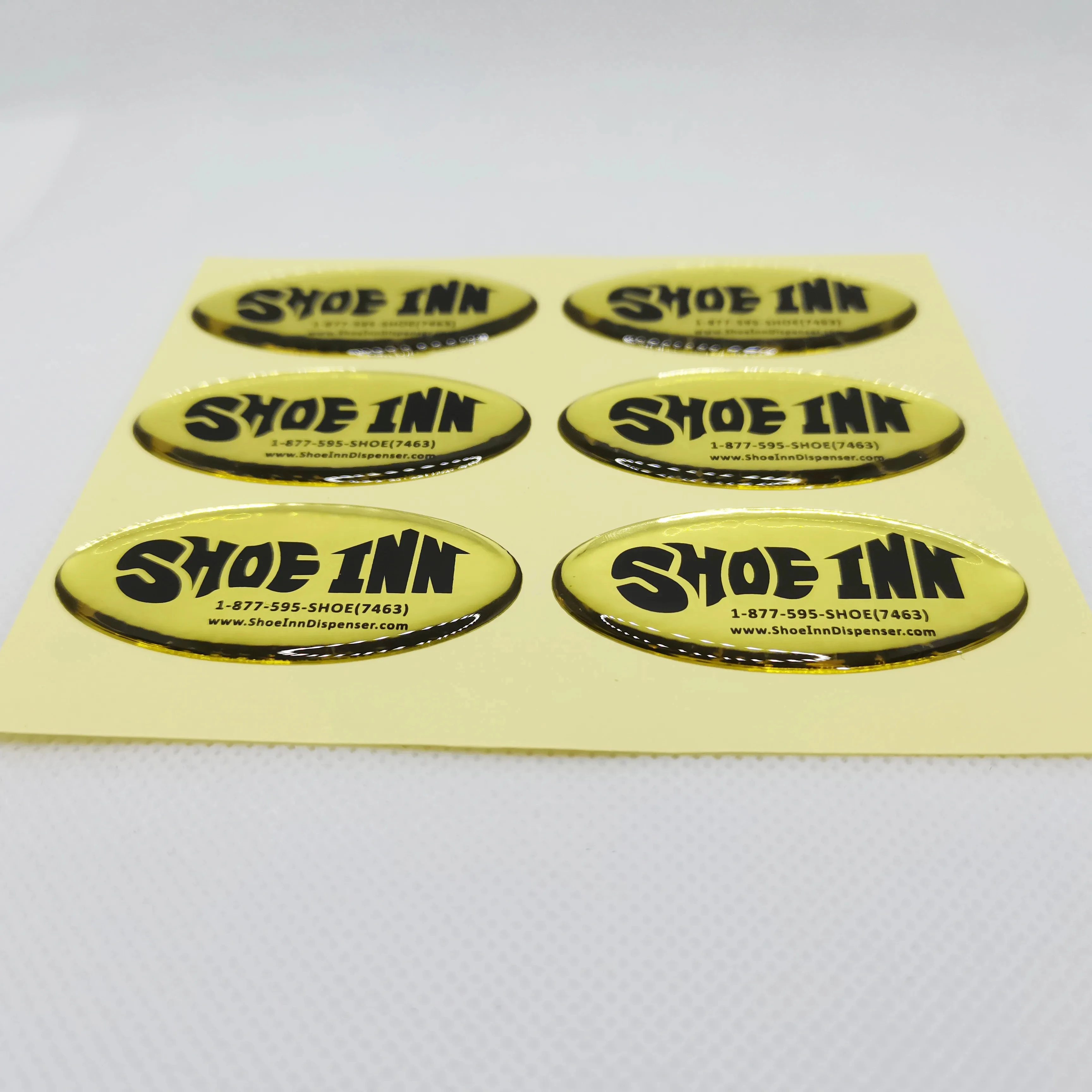 Custom 3D Label Printing - Epoxy Domed Resin Stickers