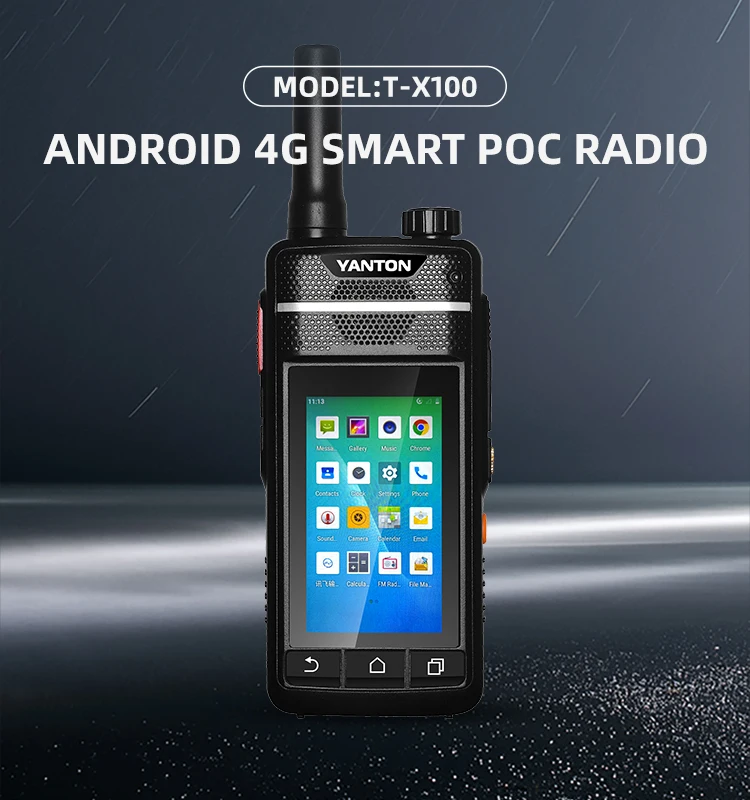 4G Push-To-Talk IP Via Celular Android Zello Radio Two-Way Radio ...