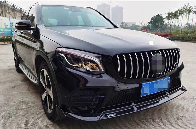 Glc X253 Splitter Front Bumper Facelift Splitter Lip Parts For Mercedes Benz Glc Class X253 Body ...