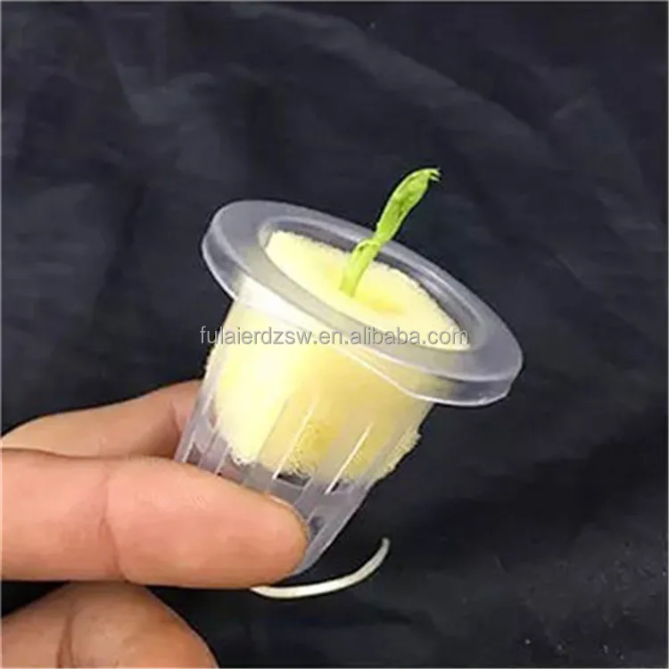 Hydroponics Grow Net Pot Soilless Cultivation Plastic Mesh