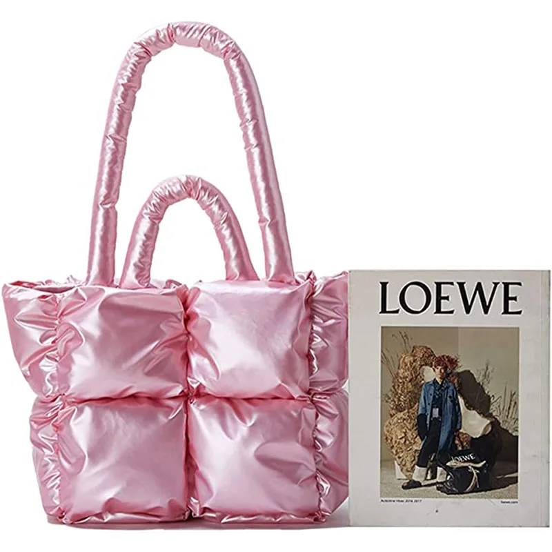 Puffy Bag Women's Designer Handbag - Winter Soft Shoulder Bag
