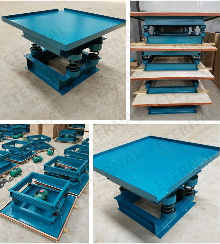 Vibrating Table Of Concrete For Cubes,Cylinders And Beam Molds - Buy ...