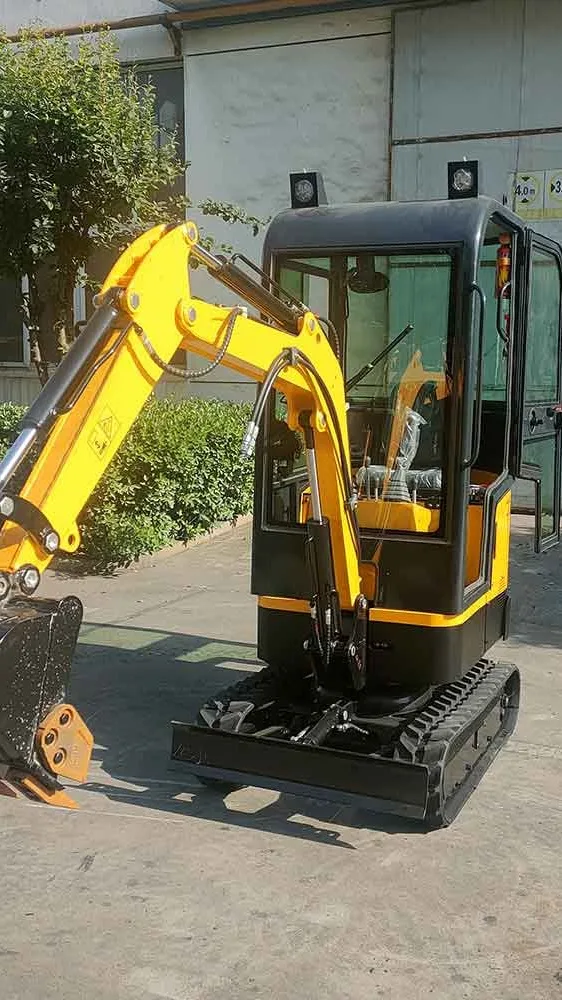 Classic Model 1 Ton Mini High Power Diesel Engine Excavator Rubber 1000 ...