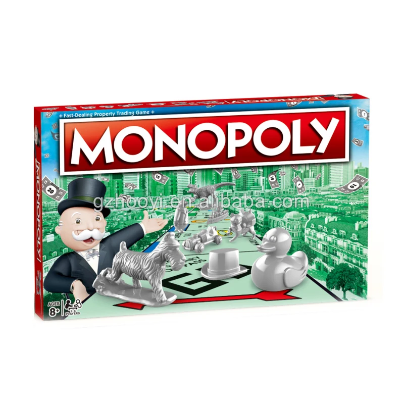 Russian Monopoly Classic Board Game Family Game Set Monopoly Go ...