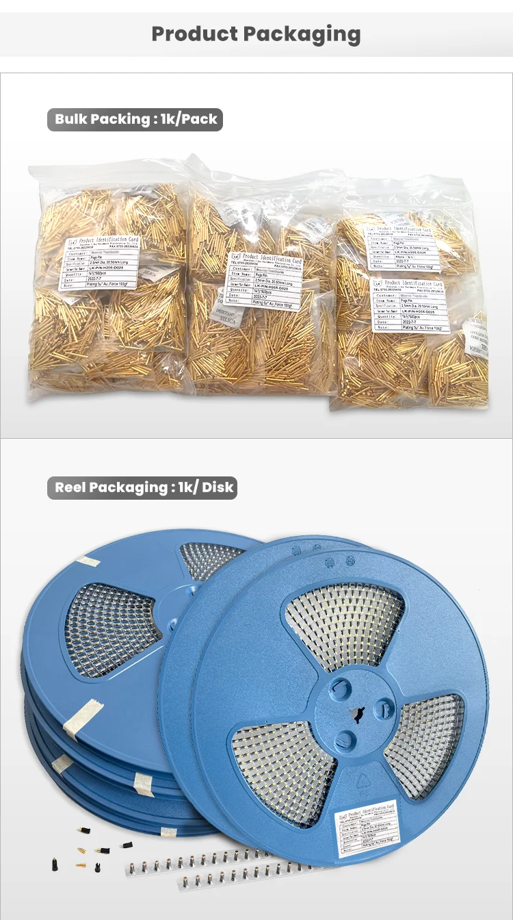 Standard Reel Packaging 5v 2a 12v 2a Single Pin Smt 5g Gold Plated ...