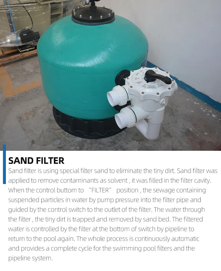 RAS Side Mount Sand Filter - Efficient Aquaculture Solution