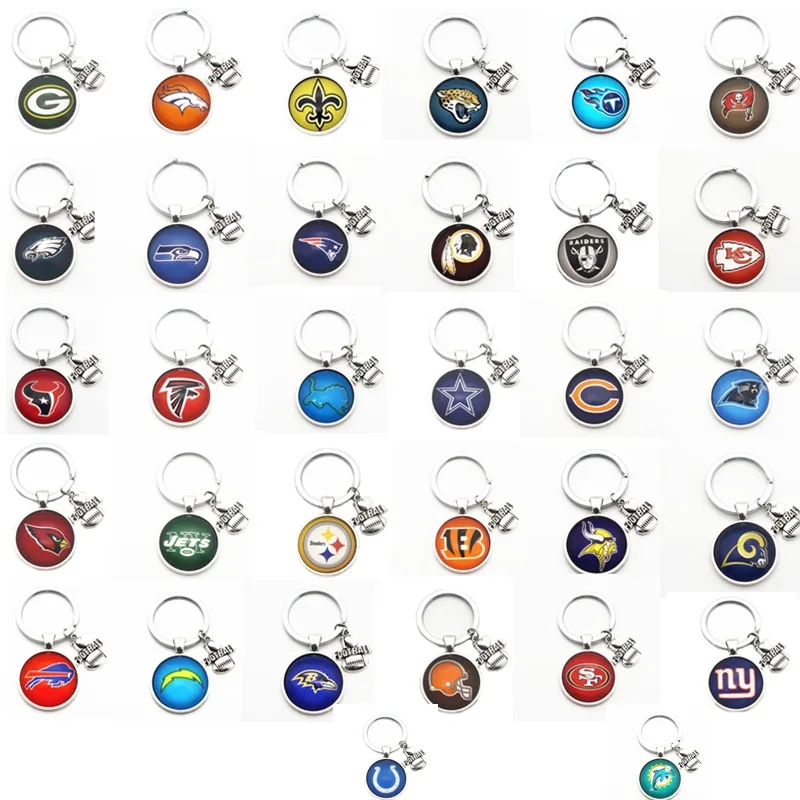 Nba Team Alloy Emblem Keychain Time Gem Crescent Pendant Double-sided ...