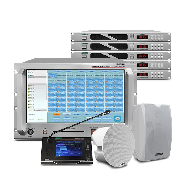 Network Ip Pa Broadcasting Intercom System Solution For School ...
