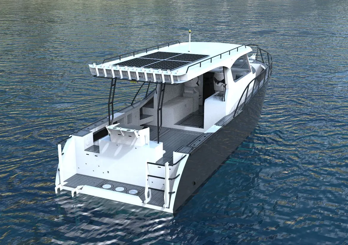 11 Meter Aluminum Boat - Luxury Fishing Yacht for Sale