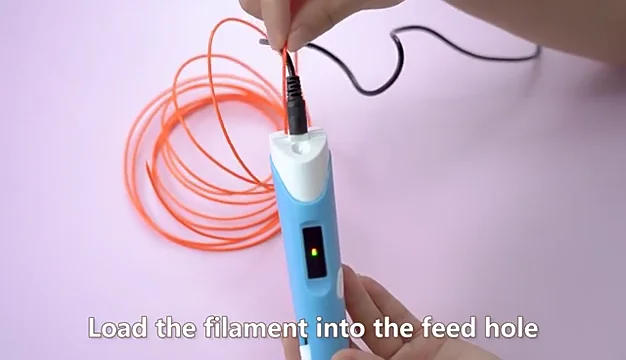 Smart 3d Color Painting Printing Pen Compatible With Lcd Screen Pla ...