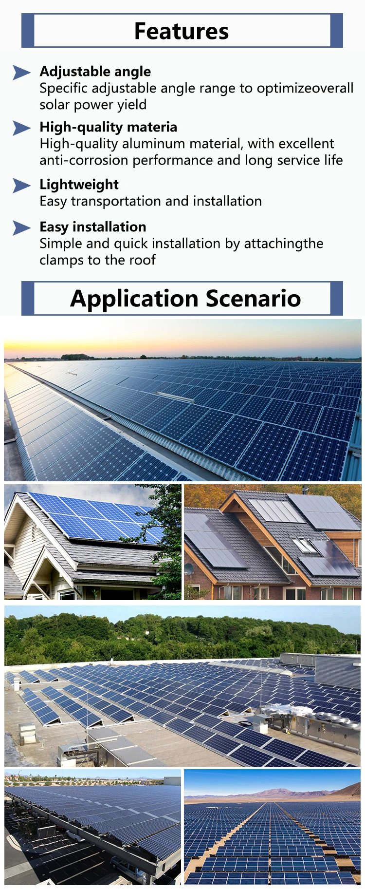 1 Mw Solar Farm Agricultural System Solar Pv Ground Mounting System ...