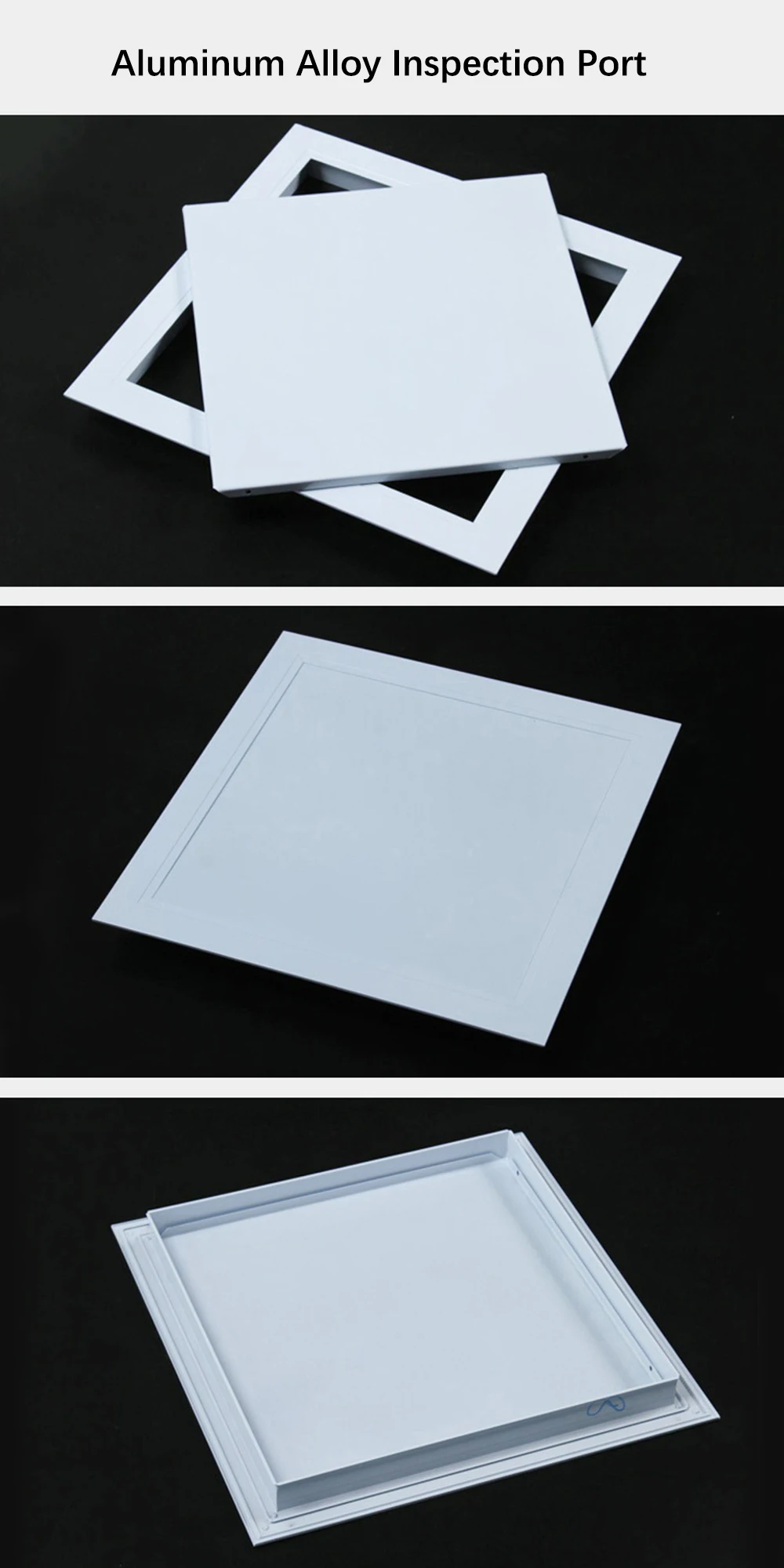 Aluminum Square Air Louvre Vent Grille For Hvac System Decorative Air ...