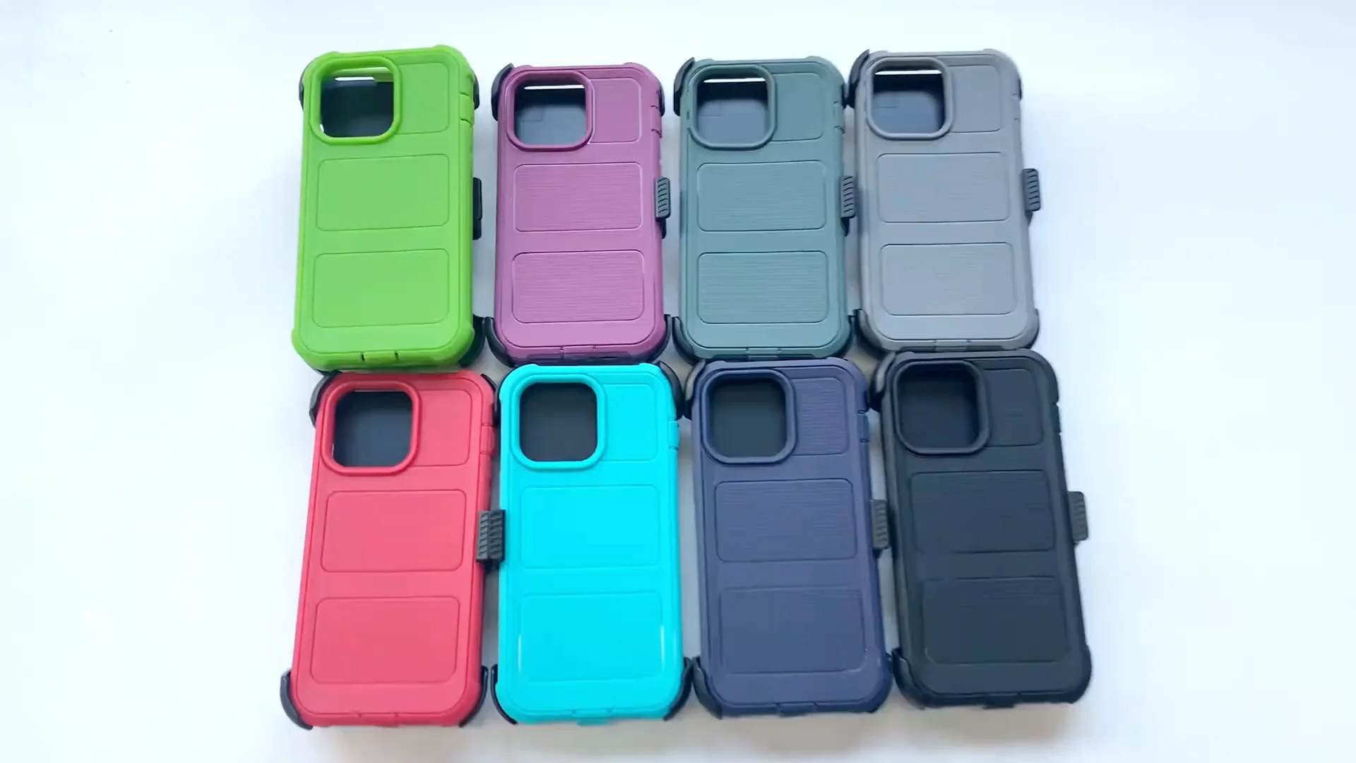 New Design Mechanical Big Hole Tpu Pc Injection Molding Coverage Phone ...