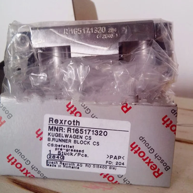 Rexroth Linear Bearing Ball Rail Runner Block R162222320 Linear Ball ...