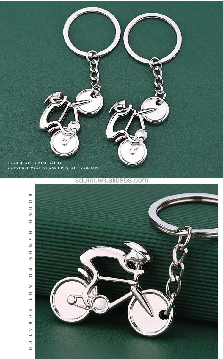 New Outdoor Bicycle Promotion Small Gift Pendant Fitness Club Key Chain ...