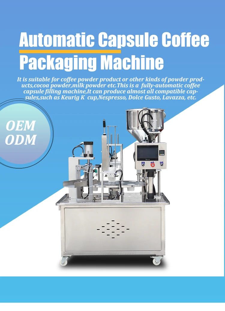 High Speed Full Automatic Coffee Capsule Packaging Nespresso Coffee ...