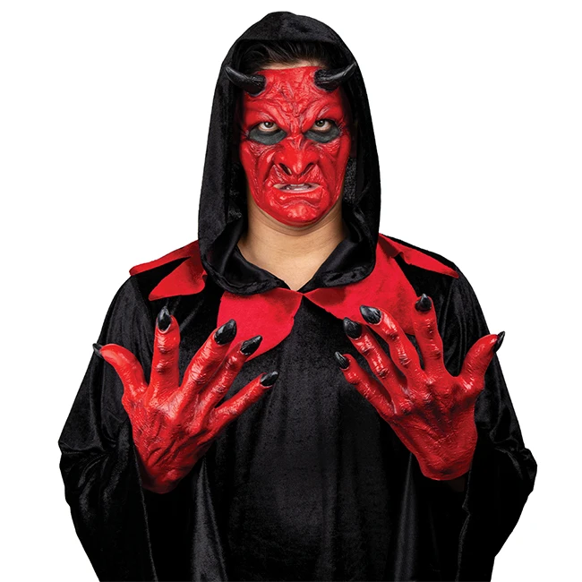 Adult Masquerade Terrorist Horror Latex Creepy Costume Party Cosplay ...