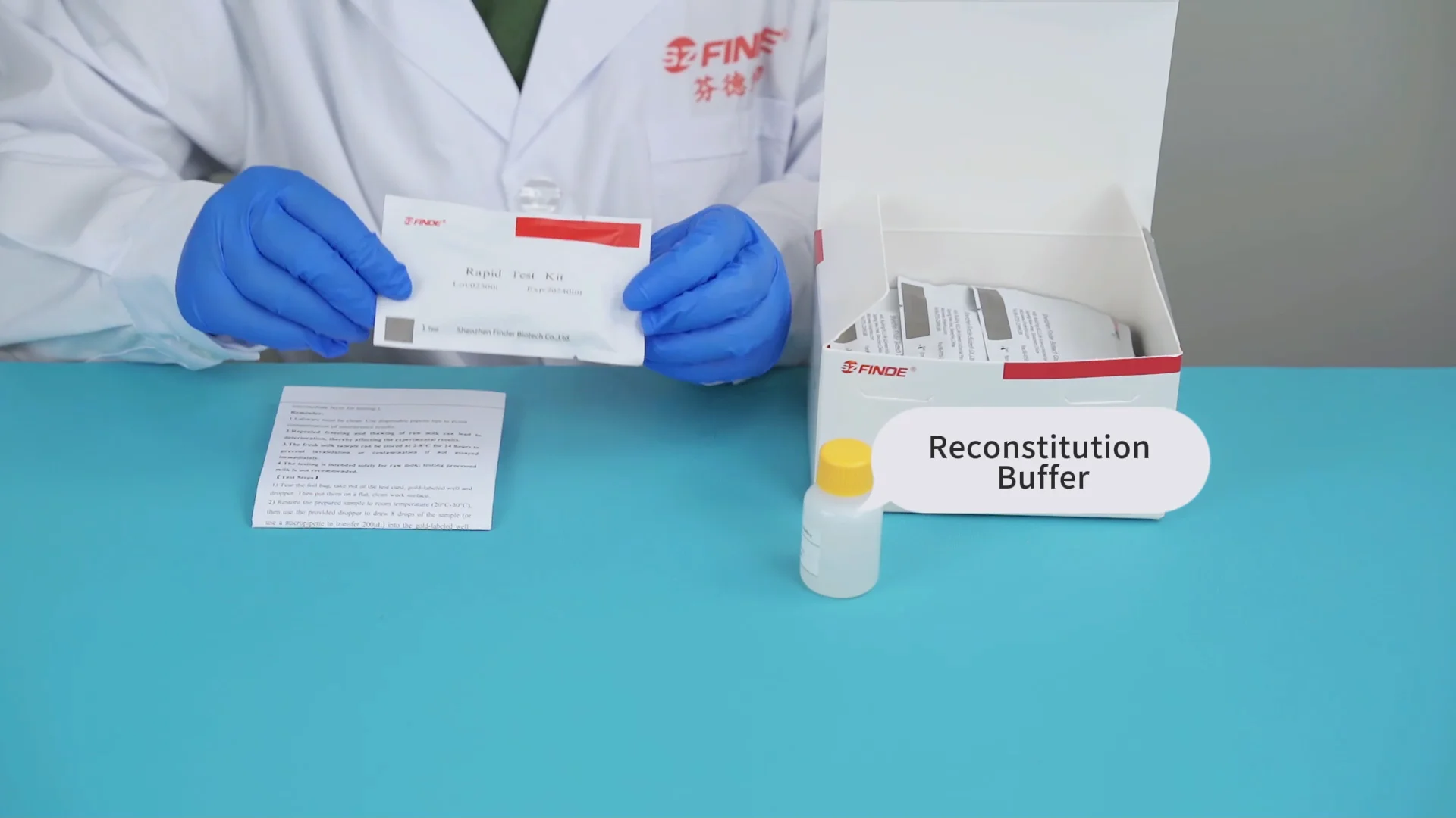 Amantadine (am) Rapid Test Kit For Detecting Meat Milk Honey And Eggs ...