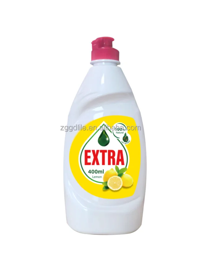 400ml Rich Foam Kitchen Dishwashing Liquid Yellow Color Dish Detergent ...