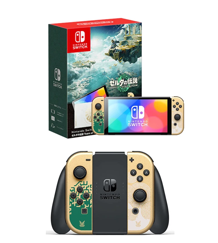 Nitendos Switch Oled Ns Somatosensory Console The Legend Of Zelda Tears Of The Kingdom Switch ...