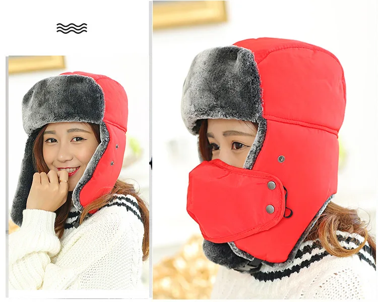 Wholesale Winter Masks Warm Caps Couples Cold Penguin Velvet Pure ...