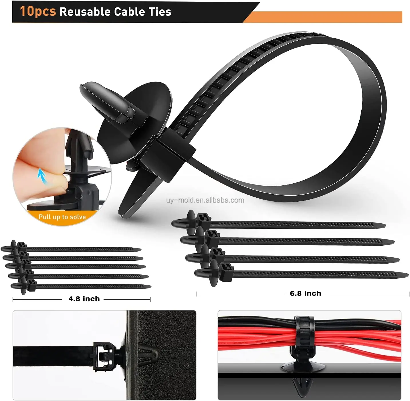 725pcs Car Push Retainer Clips & Auto Fasteners Assortment