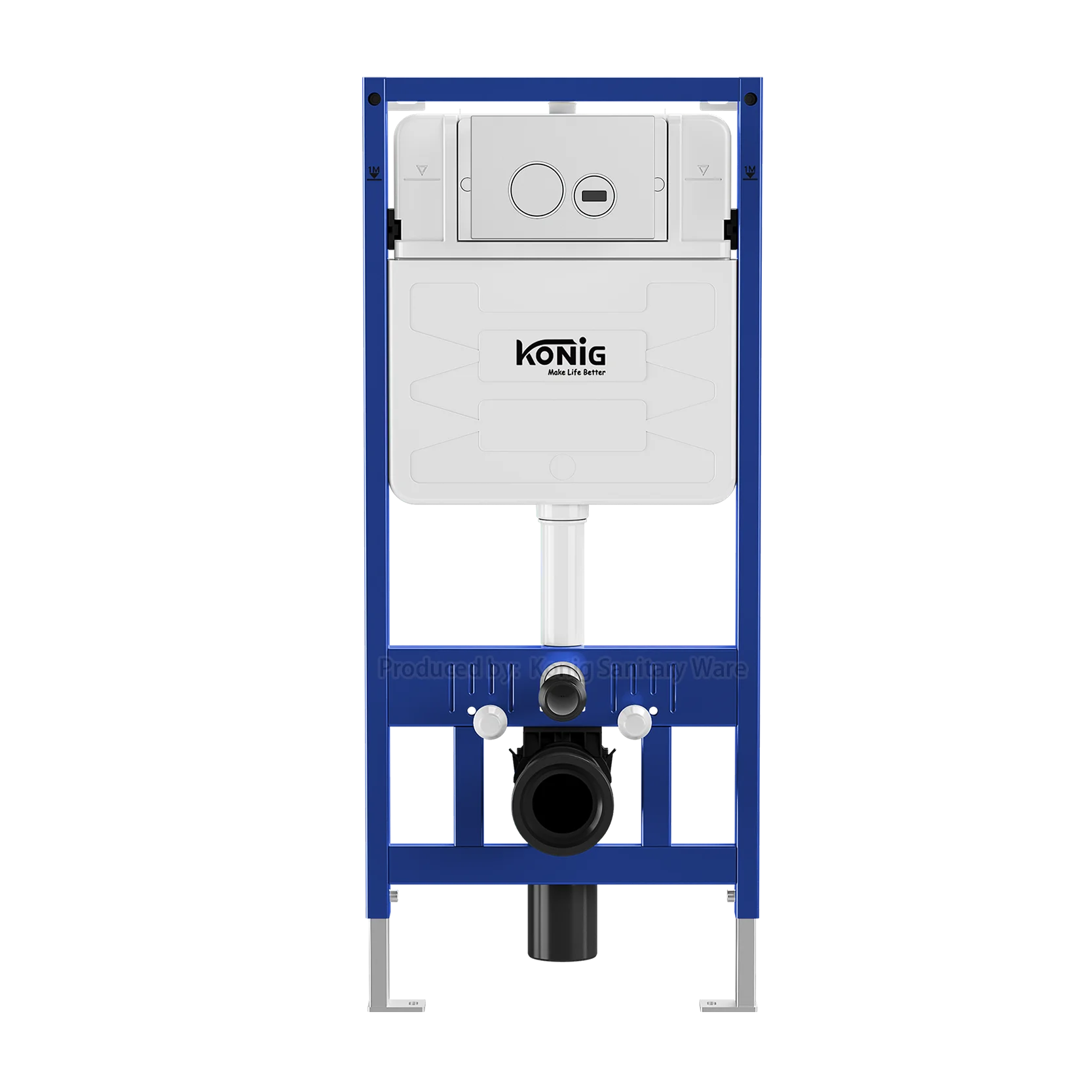 Modern Concealed Cistern Wall Hung Cistern Fit For Abs Plastic Sensor ...