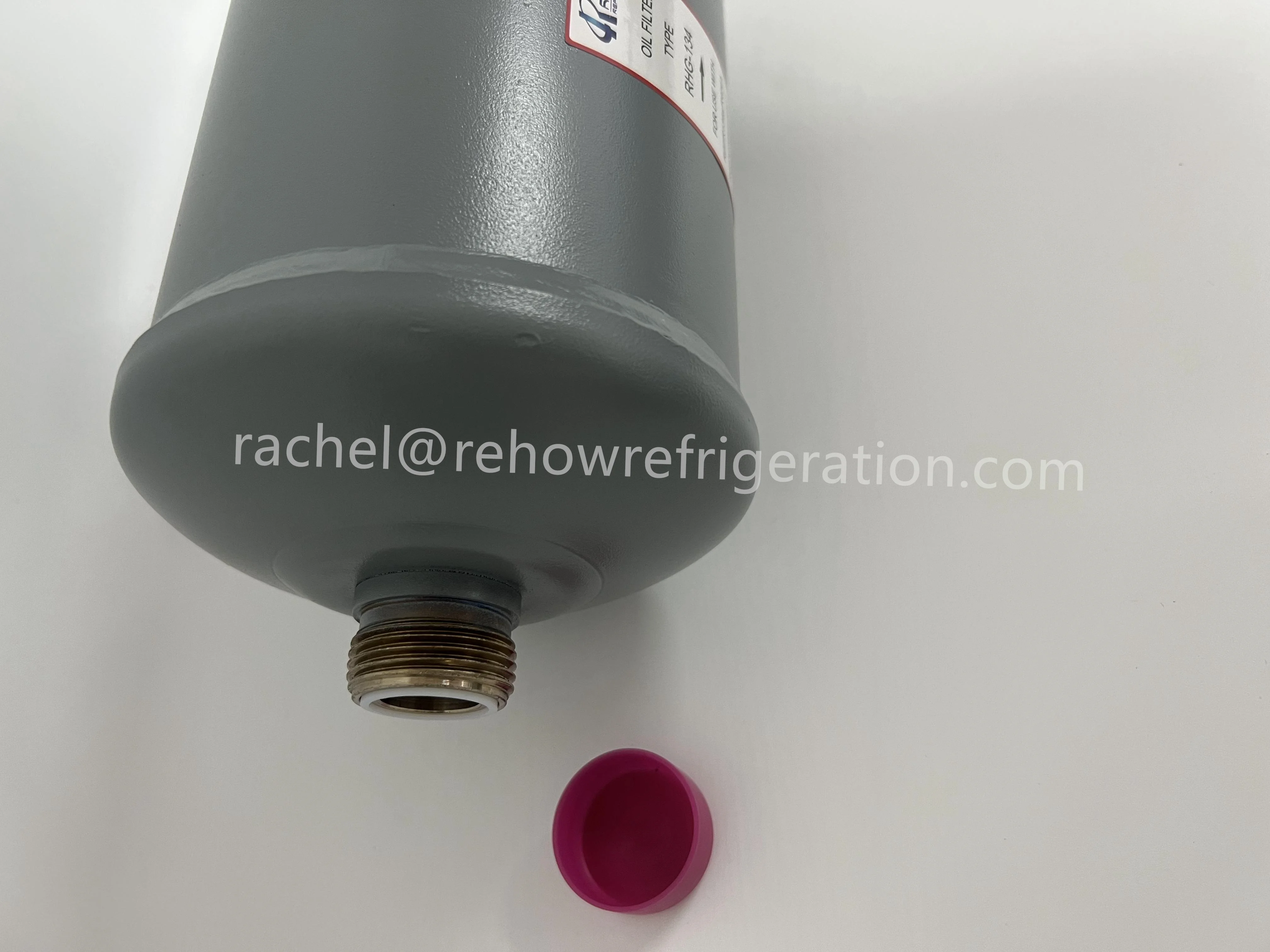 Refrigeration System Part Steel Screw Oil Filter For Cold Room Cooling ...