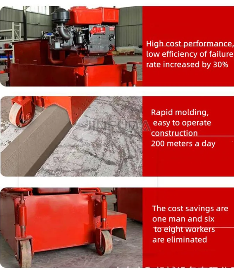 Road Machinery Concrete Paver Kerb Sliding Forming Machine| Alibaba.com