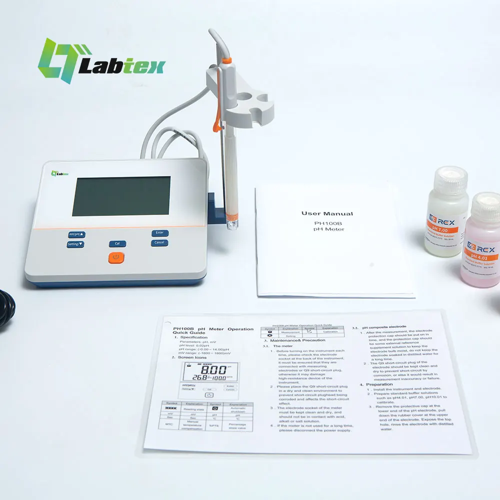 LABTEX Conductivity Meter Benchtop Electrical Meter for Laboratory 100 ...