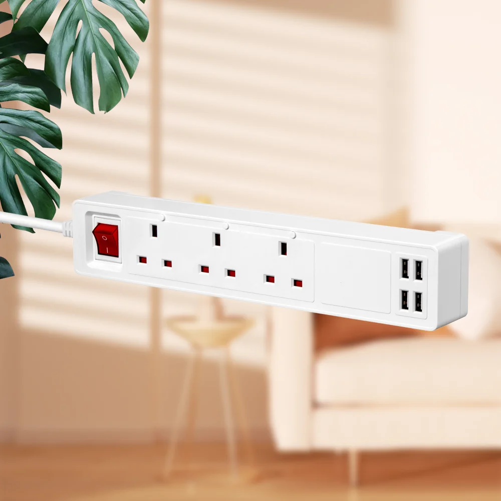 Oswell Price Universal Multi Plug Sockets 3 Outlet Power Strip ...