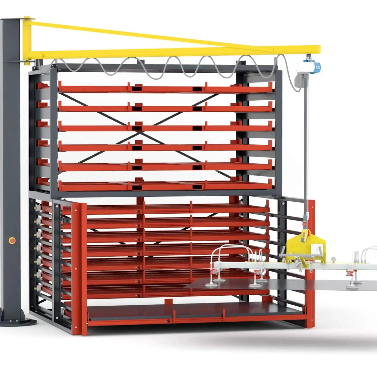 Ebiltech Heavy Duty Roll Out Sheet Rack Steel Rack Storage Racks Drawer ...