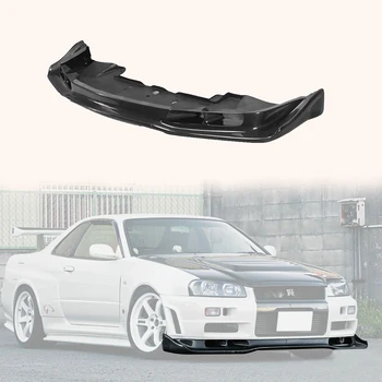 For Nissan Skyline Carbon Fiber Skyline R34 Gtr Autoselect Front Lip ...