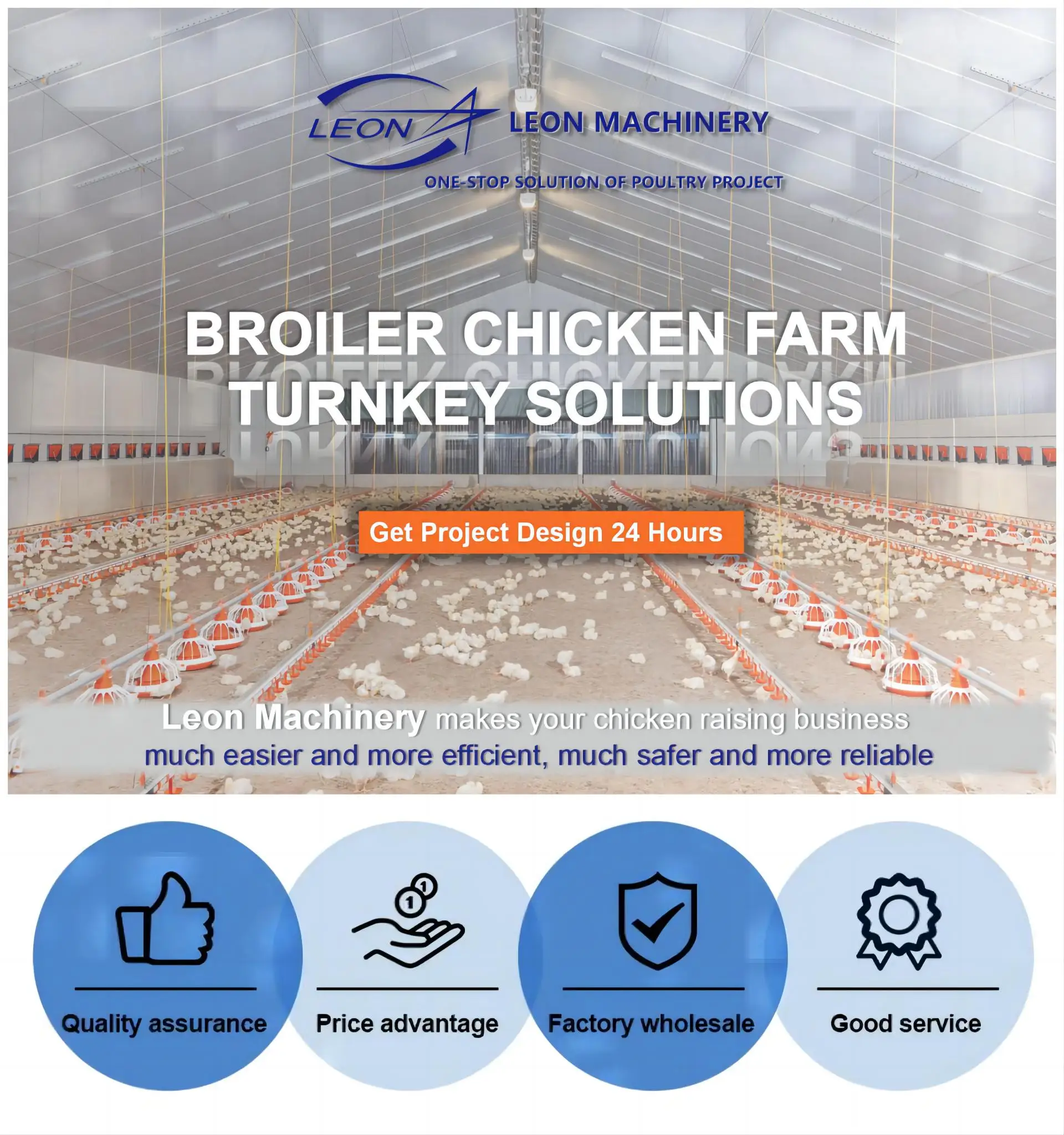 Automatic Plastic Floor Breedering Feed Line Raising System Poultry Equipment For Broiler Farm ...