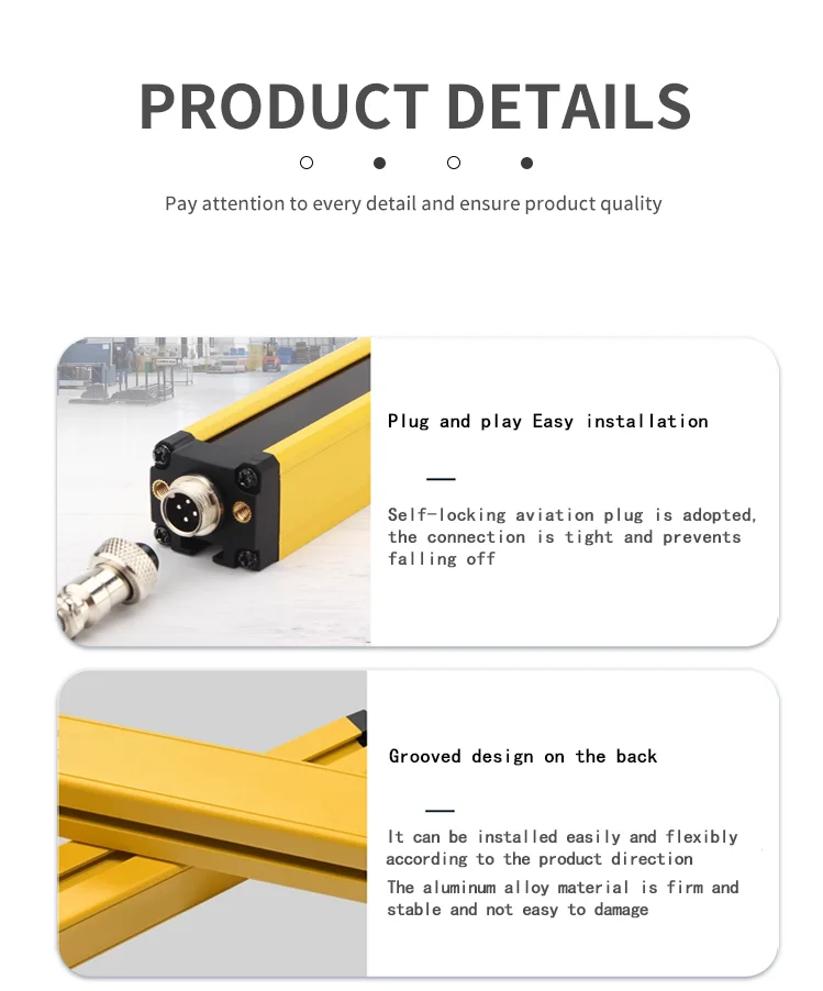 Detection Sensor Infrared Photoelectric Protection Device For Punching ...